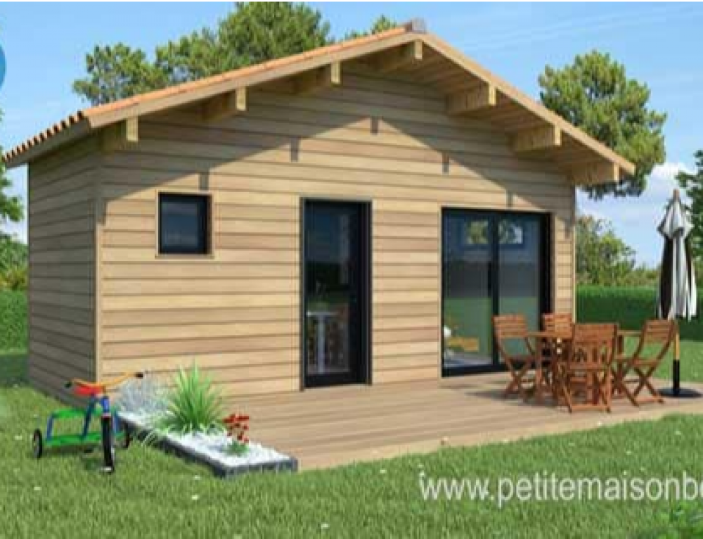 Un chalet habitable en bois pour votre camping - Petite Maison Bois